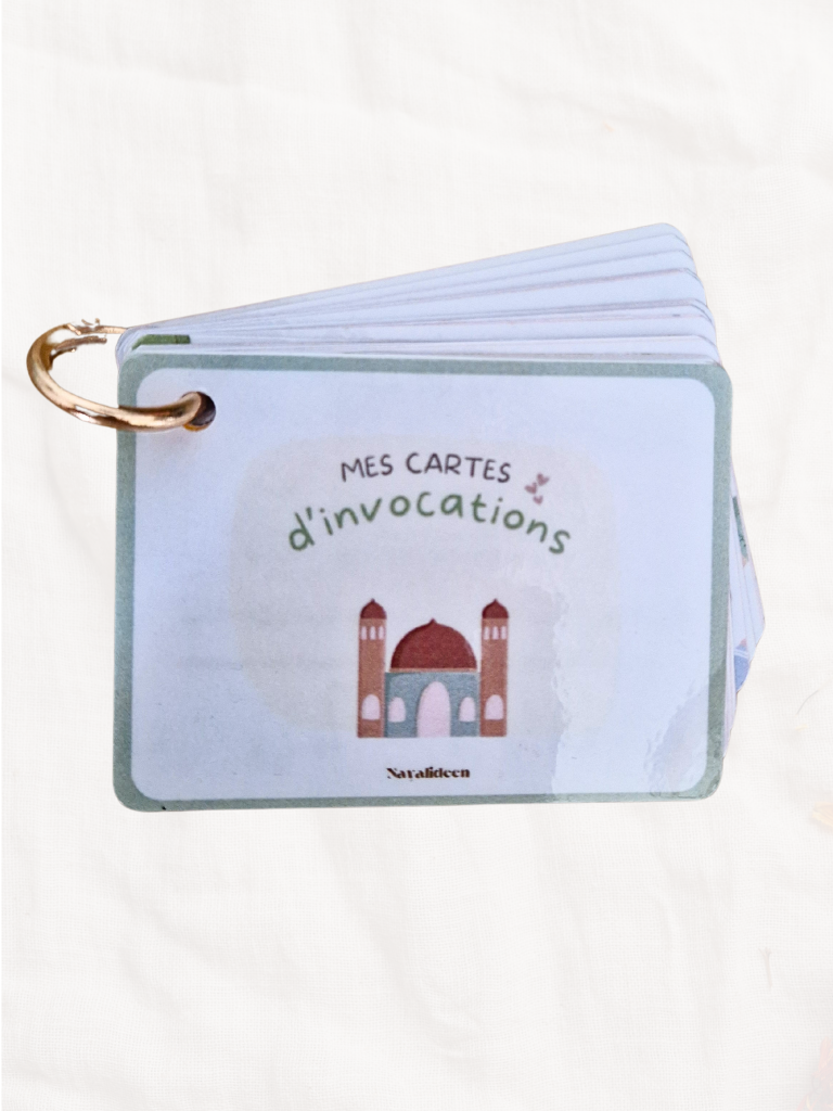 Cartes d'invocations pour enfants - Islam